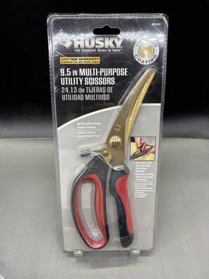 Husky 9.5” Multi Purpose Utility Scissors New | eBay