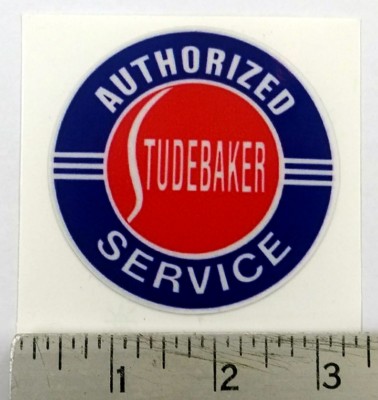 Vintage Studebaker sticker decal 3" diameter | eBay