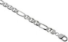 .925 Sterling Silver Figarucci Chain Necklace 9mm 20" to 30" | eBay