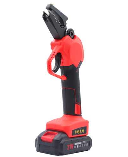 Farm Animal Electric Ear Tag Plier Pig Cattle Ear Tag Applicator w/2 ...