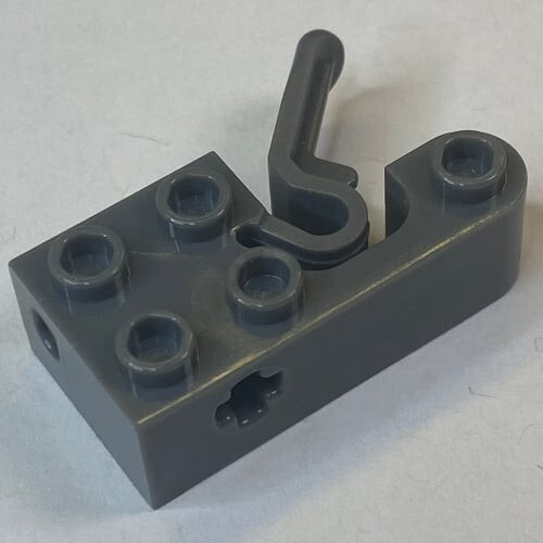 LEGO PROJECTILE LAUNCHER 2X4 W/ 5 STUDS (1 PCS) CHOOSE YOUR COLOR 61185 ...