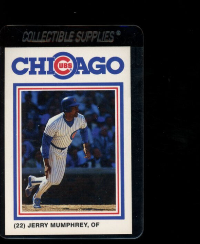 1987 David Berg Chicago Cubs Jerry Mumphrey #22 | eBay