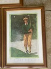 SET OF 3 FRAMED SIGNED PAINTINGS GLEN GREEN THE ART OF GOLF SERIES ...