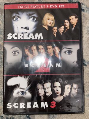 💿 Scream Triple Feature (DVD) Sealed!! 💿 32429344427| eBay