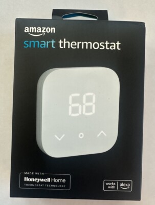 Amazon Smart Thermostat Model S6ED3R with Honeywell Home Tech - NEW ...