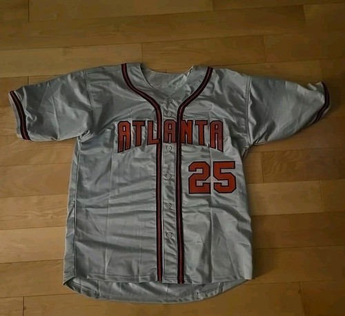 Andruw Jones Signed Jersey Atlanta Braves Signature Autograph JSA Auto ...