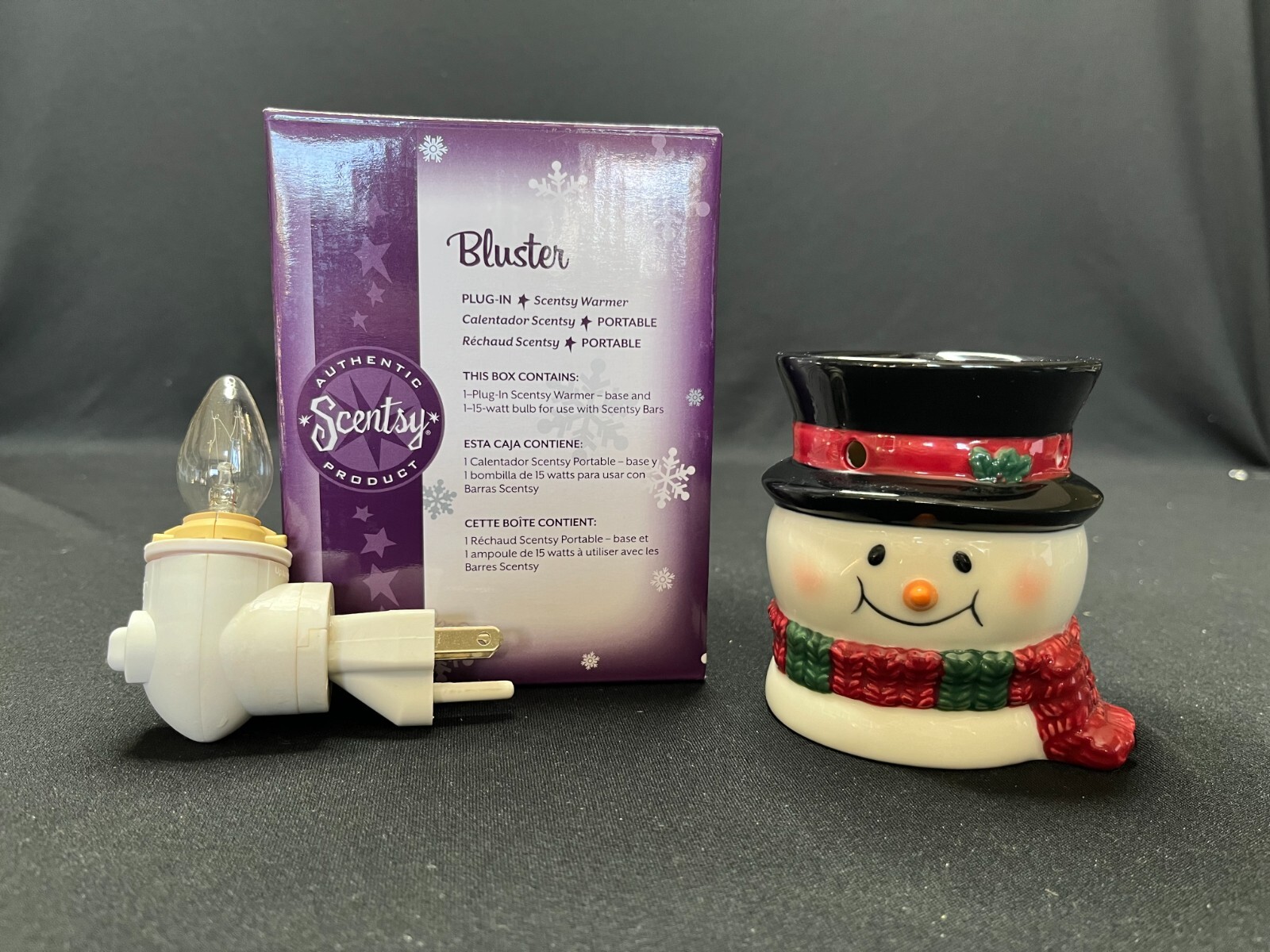 Scentsy - Bluster - Wall Plug In - Christmas Snowman Wax Warmer | eBay