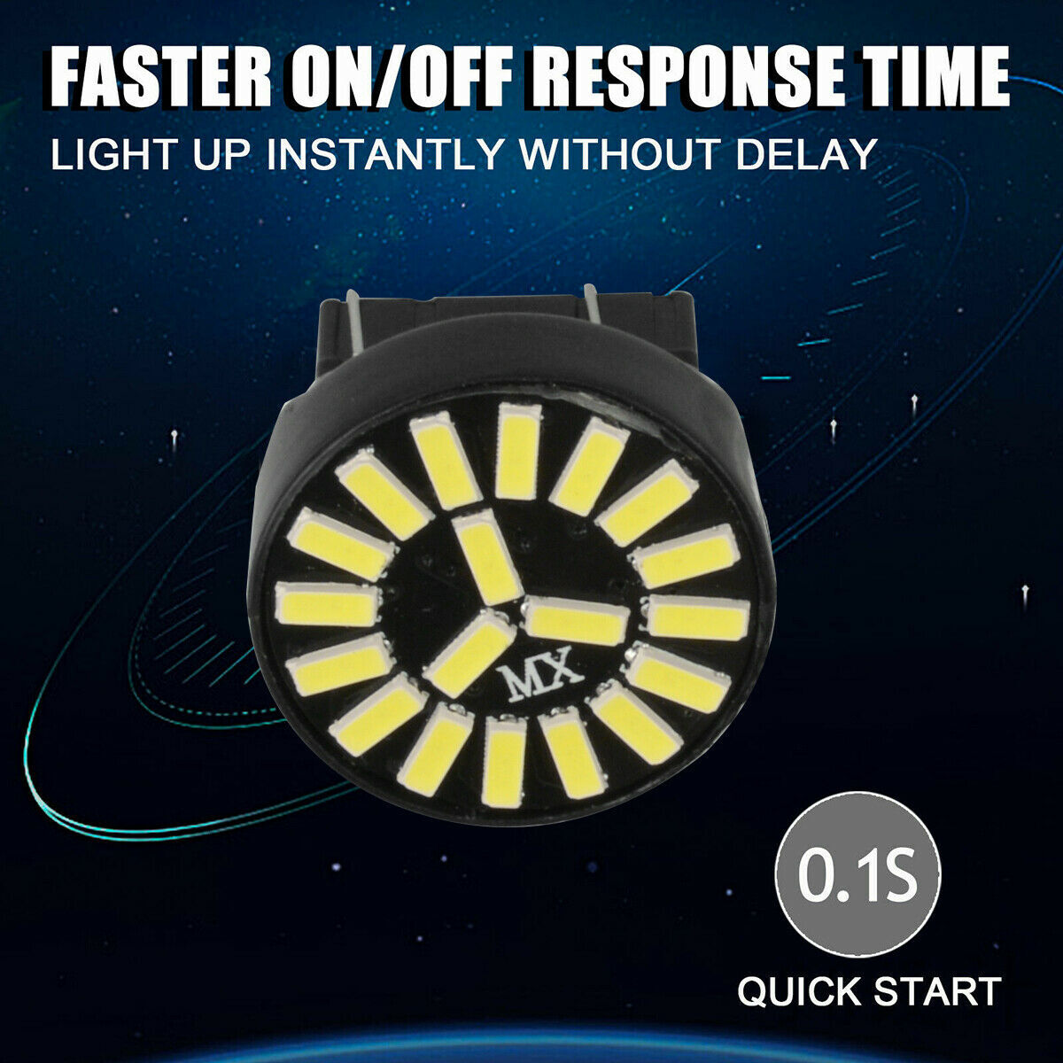 3157 LED White Daytime Running Light Bulb DRL For Chevy Silverado 1500 ...