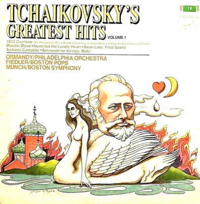 TCHAIKOVSKY GREATEST HITS VOL 1 12" RARE LP 1971 RCA Classical 1812 ...