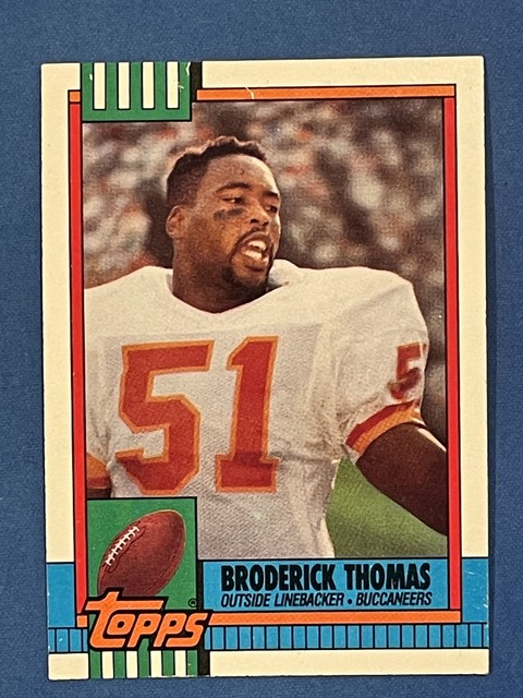 1990 Topps - #403 Broderick Thomas for sale online | eBay