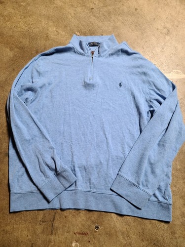 Polo Ralph Lauren Quarter Zip Sweater Men's 2XL (262) | eBay