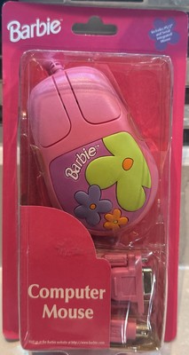 Vintage 1999 BARBIE Computer Mouse W/ PS2 Connector Model No. 2073 Old ...