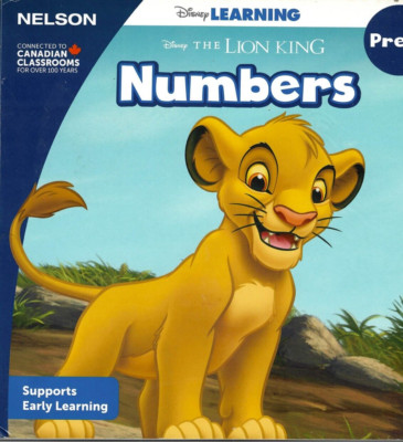 Disney Learning Nelson The Lion King Numbers Pre-K Board Book Simba | eBay