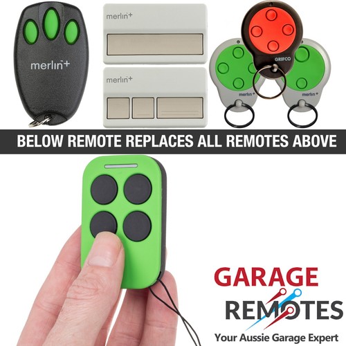 C945 MERLIN GARAGE REMOTE. - MERLIN MR1000, MR850, MR650, MR800, MR600 ...