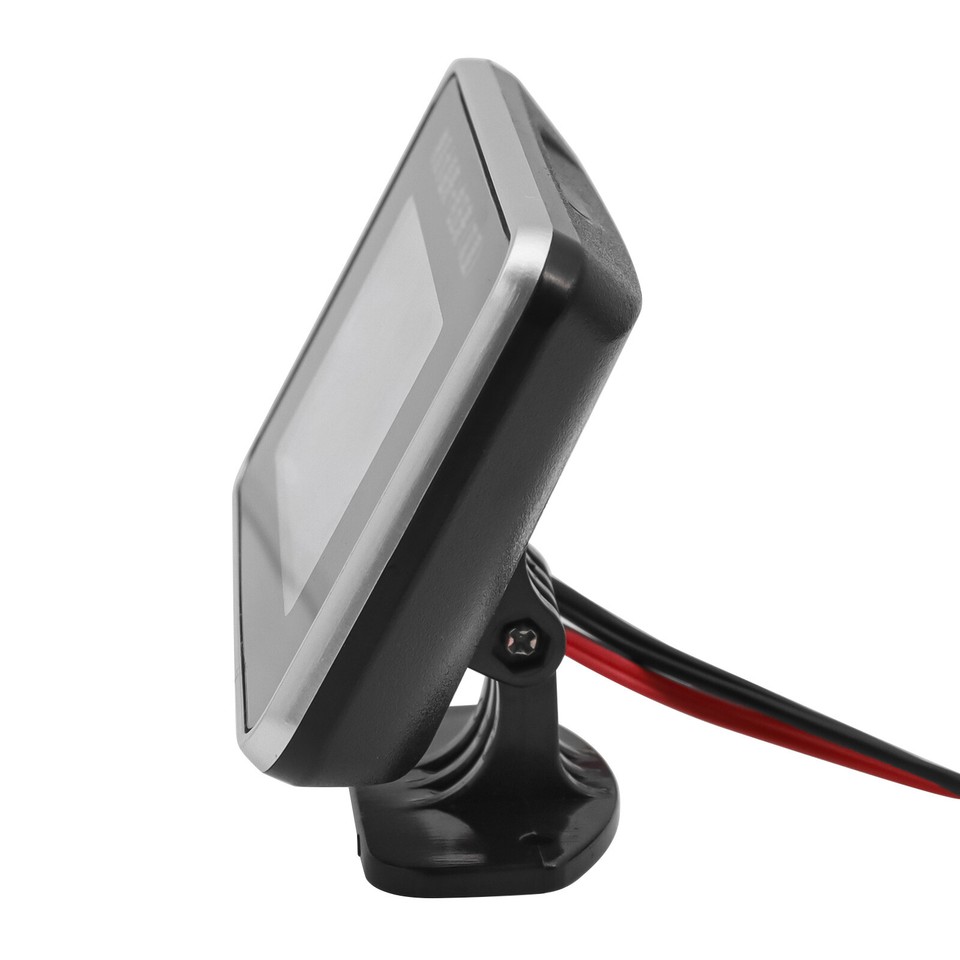 2 In1 Car Digital LCD Water Temperature Meter Voltmeter Gauge 12V/24V ...