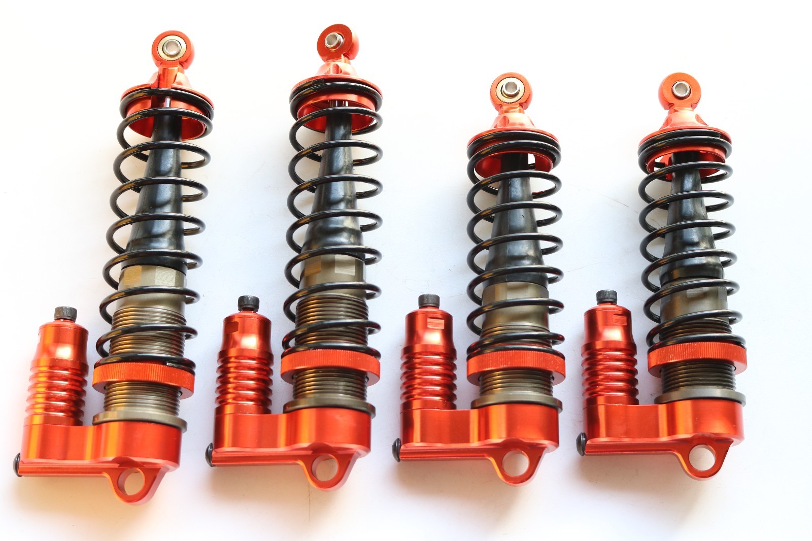 CNC Heavy Duty Alloy Shocks Set Fits Losi 5ive T Rovan LT King Motor x2 ...