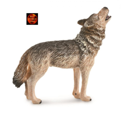 CollectA Timber Wolf Howling Wildlife Toy Model Figure 88844 Brand New ...
