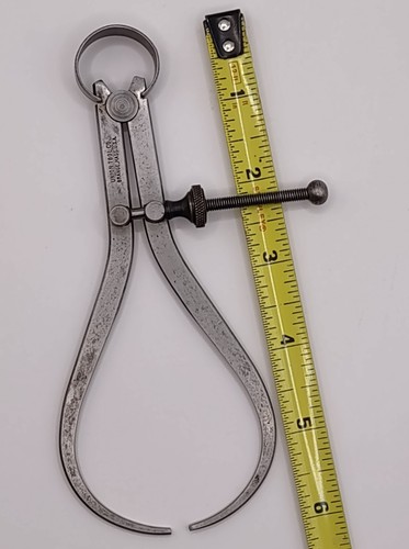 MAKE OFFER - Vintage Union Tool Company 6" Calipers Orange, Mass. Made in USA | eBay
