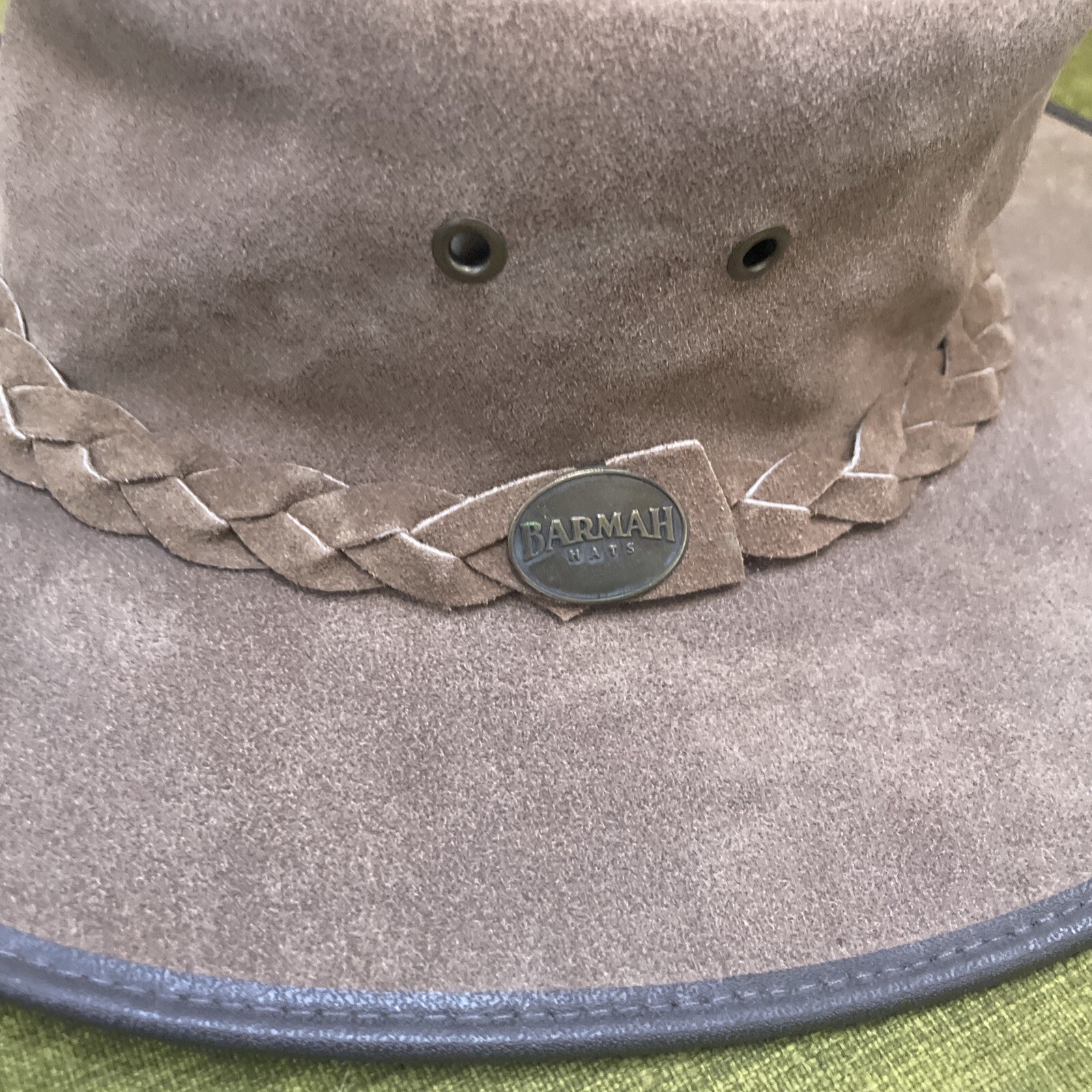 Barmah Australian Hat Leather Collapsible Squishy Sma… - Gem