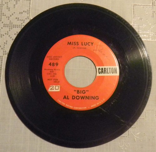 "Big" Al Downing - Miss Lucy + Just Around the Corner Carlton 489 ...