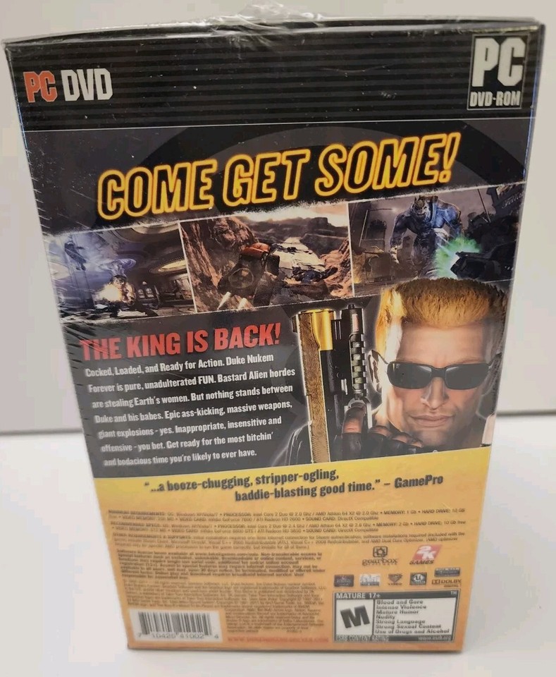 Duke Nukem Forever: Balls of Steel Edition (PC, 2011) 710425410024 | eBay