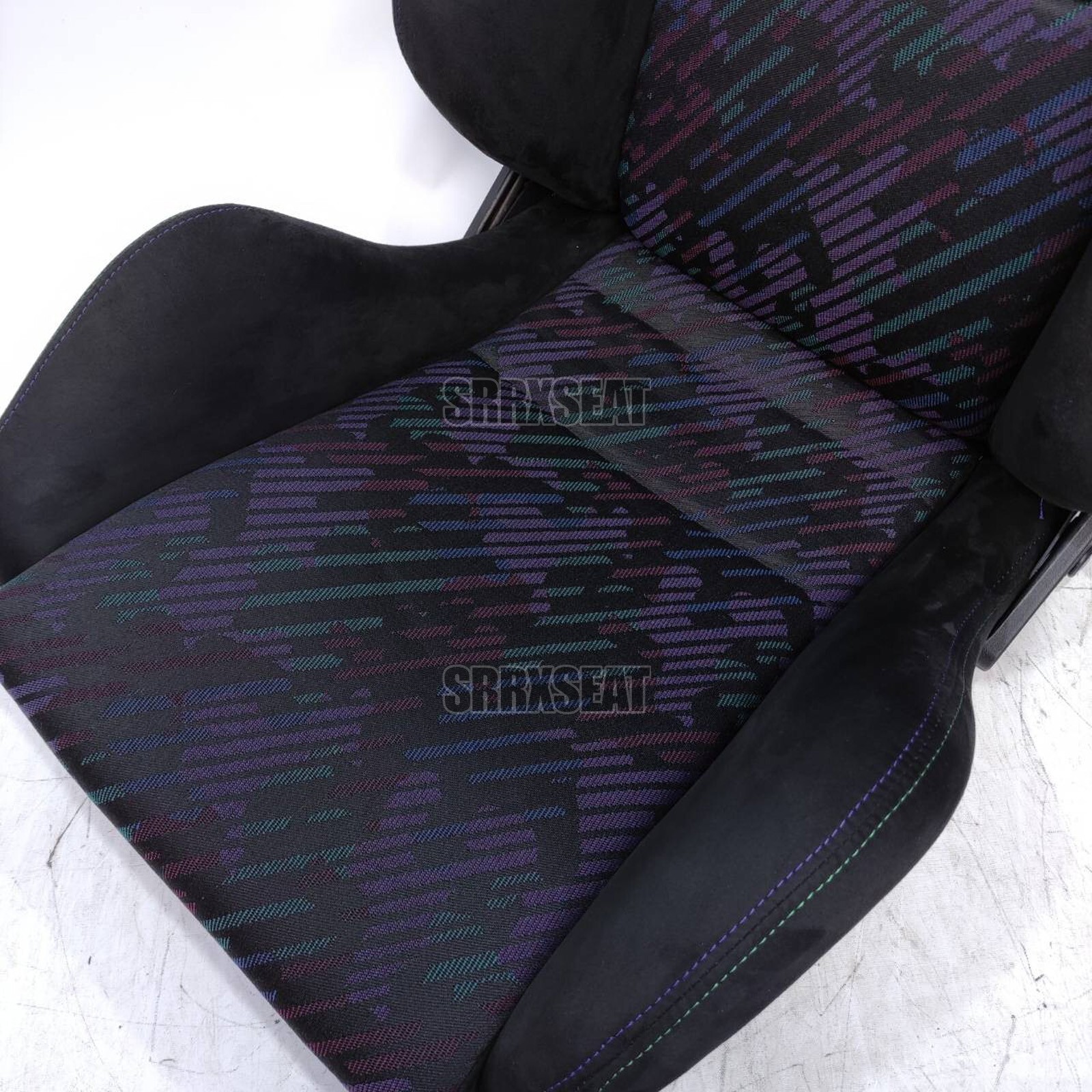 AUTHENTIC Recaro SR3 Trail Passat Front Full Set Seat | Black ...