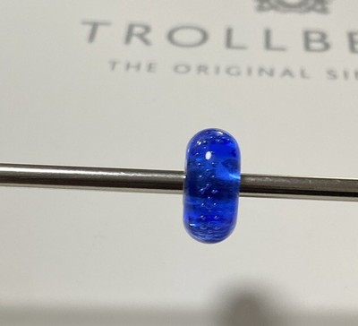 Trollbeads Blue Glass Bubbles Bead | eBay