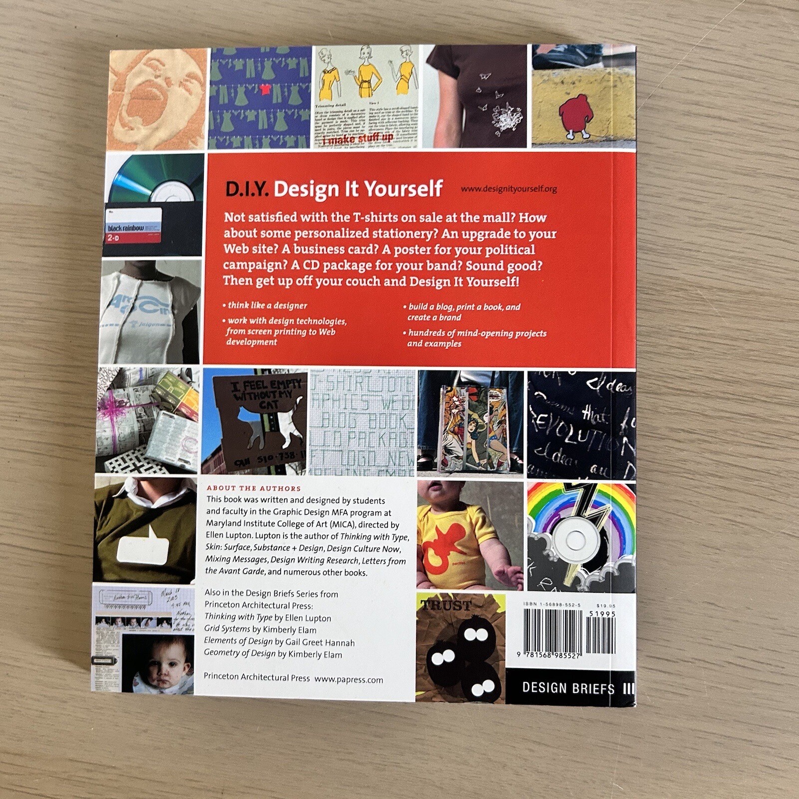 DIY: Design it Yourself (Design Handbooks) By Ellen Lupton ...