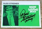 Fright Rags Night of the Living Dead Russ Streiner Autograph | eBay