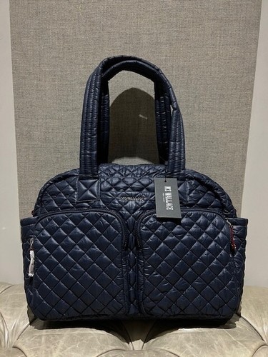 Authentic NEW $315 MZ WALLACE NIK M Duffle Quilted Nylon Travel Bag | eBay