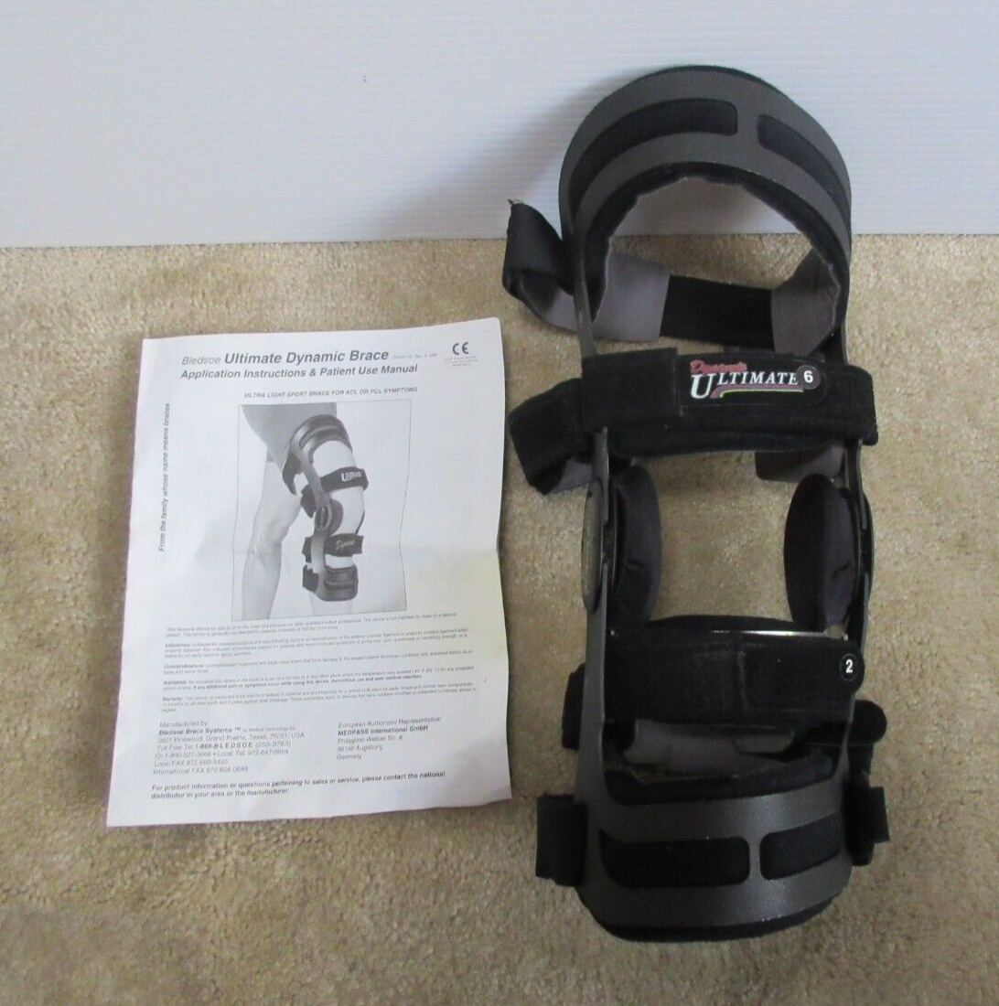 Bledsoe Dynamic Ultimate Knee Brace Right Size Small | eBay