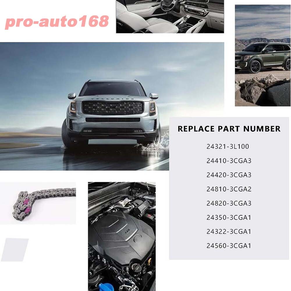 Timing Chain Kit For Hyundai Kia Sedona Genesis Azera Palisade Santa Fe ...