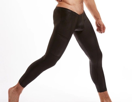 N2N Bodywear Men's Liquid Skin Tights, Size M Black NWT | eBay