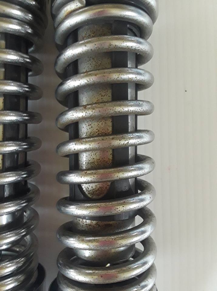 04-18 Harley Davidson XL Stock Shocks Chrome | eBay