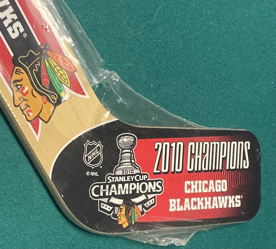 Chicago Blackhawks NHL 2010 & 2013 Stanley Cup Champs Mini Sticks ...
