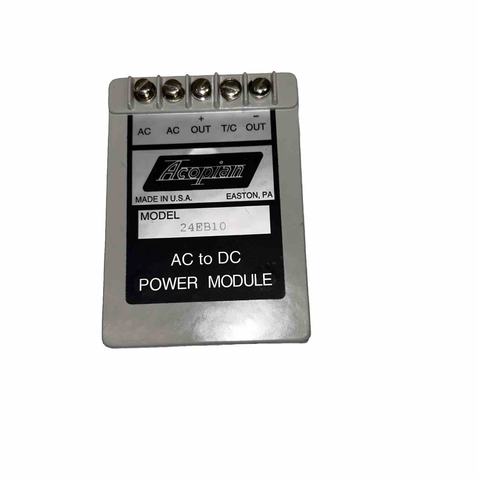 Acopian 24EB10 AC to DC Power Module | eBay