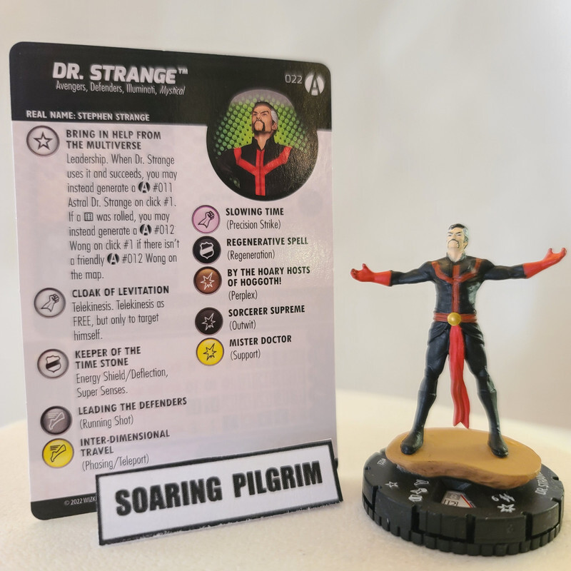 Marvel Heroclix DR. STRANGE - 022 - UNCOMMON Avengers Forever | eBay