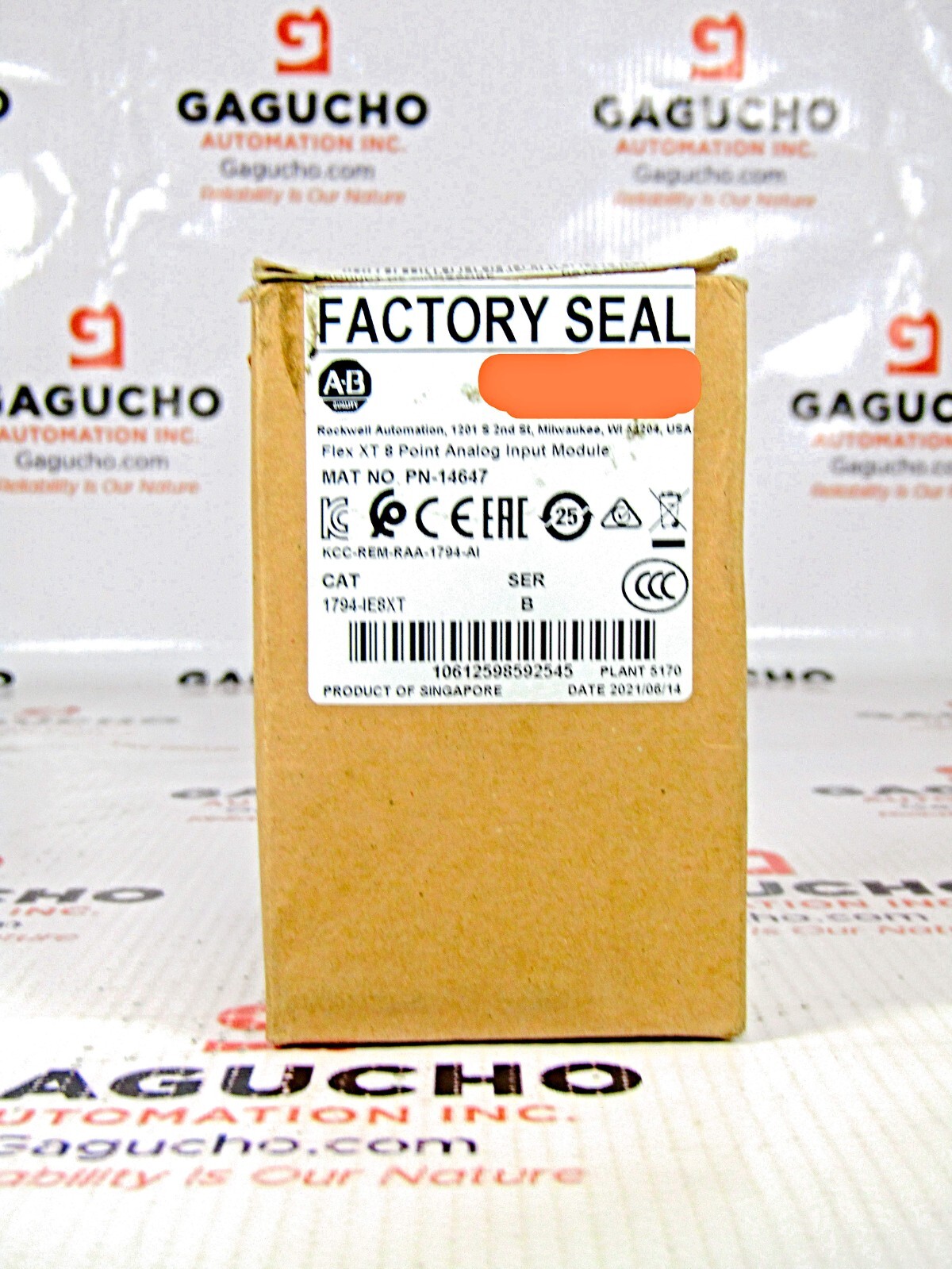 SURPLUS Allen Bradley 1794-IE8XT /B Flex XT I/O Analog Input Module ...