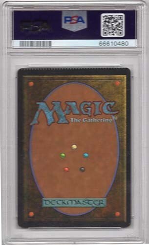 HIDDEN PATH MAGIC MTG DARK #89 PSA #66610480 VG3 MISPRINT (CRIMPED ON ...