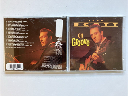 Scott on Groove by Jack Scott (CD, 1989, Bear Family Records (Germany ...