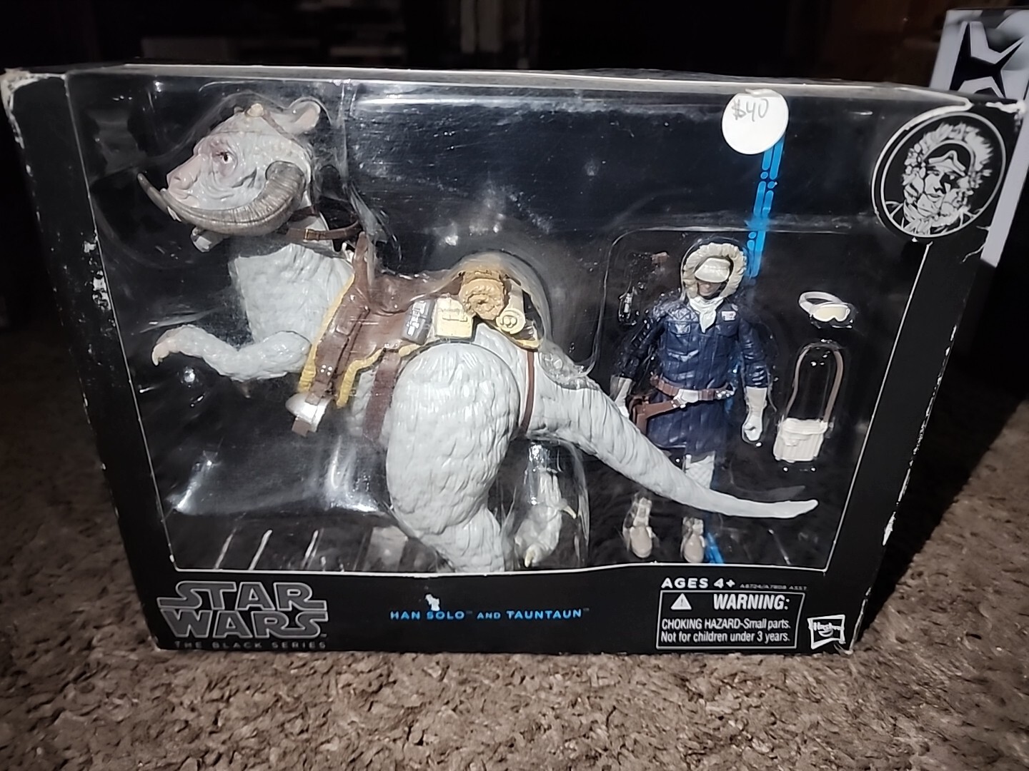 Hasbro Star Wars The Black Series Han Solo and Tauntaun Action Figure ...