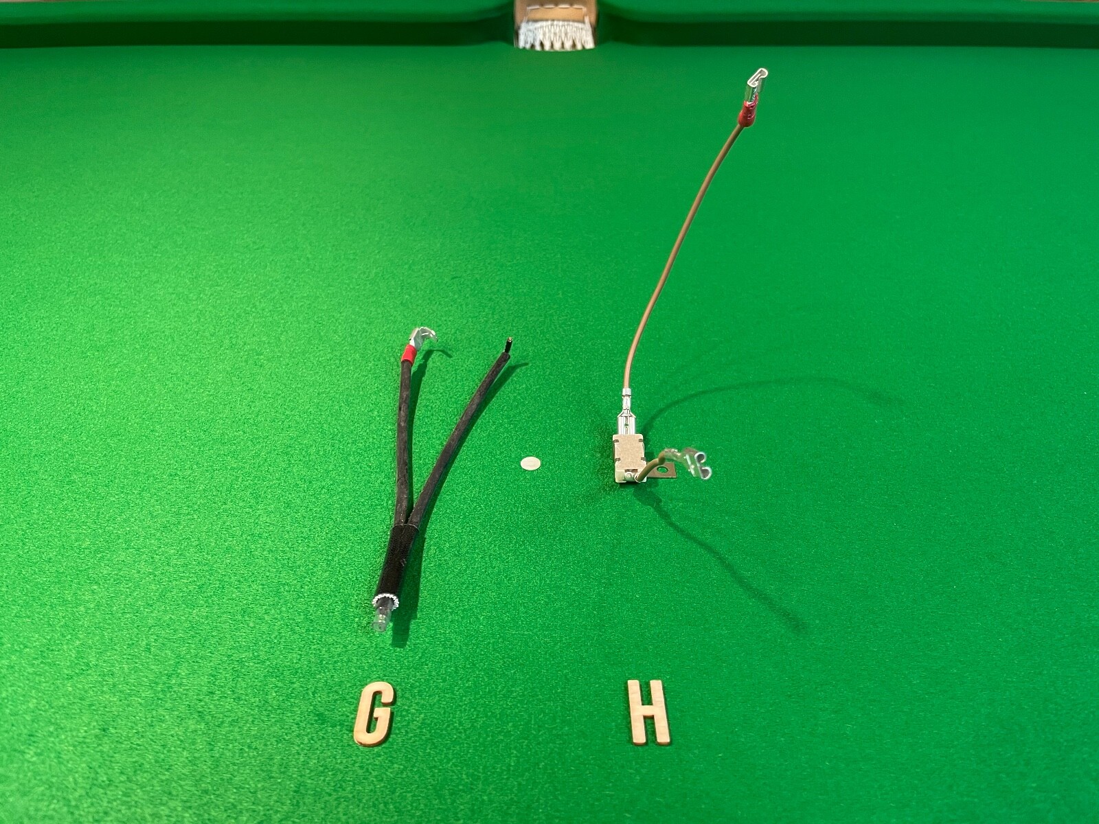 Dowsing Snooker Table Iron Spare Parts inc- Free Case Sticker ...