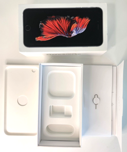 Box For Apple iPhone 6s Plus 32GB Model A1634 Space Gray With Sim Card ...