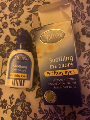Optrex Soothing Eye Drops For Itchy Eyes 10ml New 50160181 | eBay