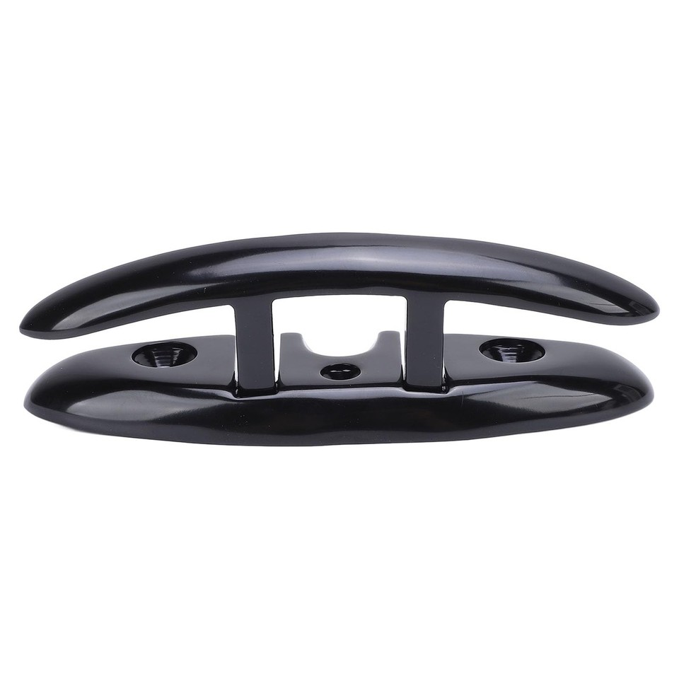 6in Heavy Duty Folding Cleat - 316 Stainless Steel Marine Cleat Black ...