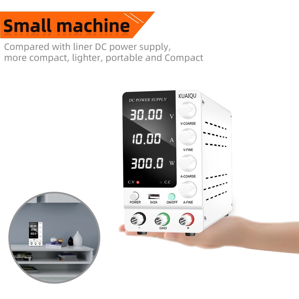 Repair of Adjustable DC Stabilized Power Supply for Student Experiment ...