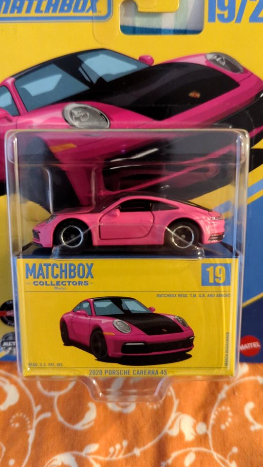 2020 PORSCHE 911 CARRERA 4S PINK MATCHBOX MATCHBOX COLLECTORS | eBay