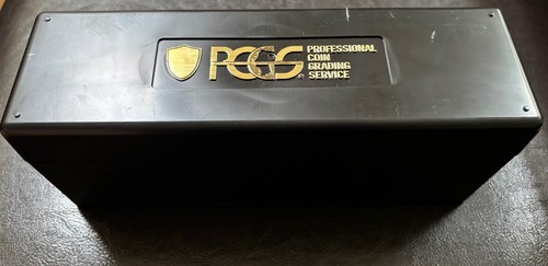 Gently Used Black PCGS Storage Holder Box - Can Hold 20 PCGS Slabs ...