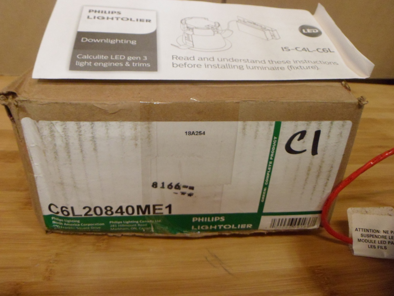 New Philips C6L Calculite LED Gen 3 Downlighting 6" 2000 Lumens 4000K ...