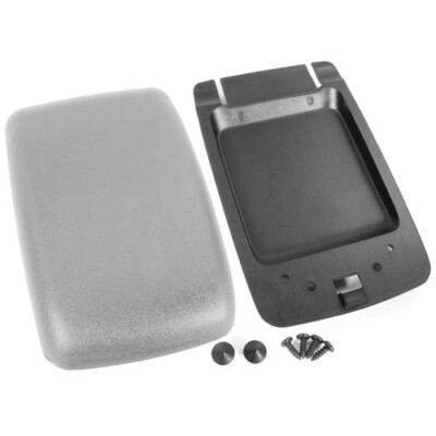 87-93 FORD MUSTANG CENTER CONSOLE ARM REST PAD KIT LIGHT GRAY OUTLAW ...